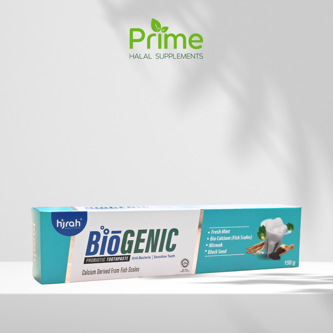 BioGenic Probiotic Toothpaste – Prime Halal Supplements